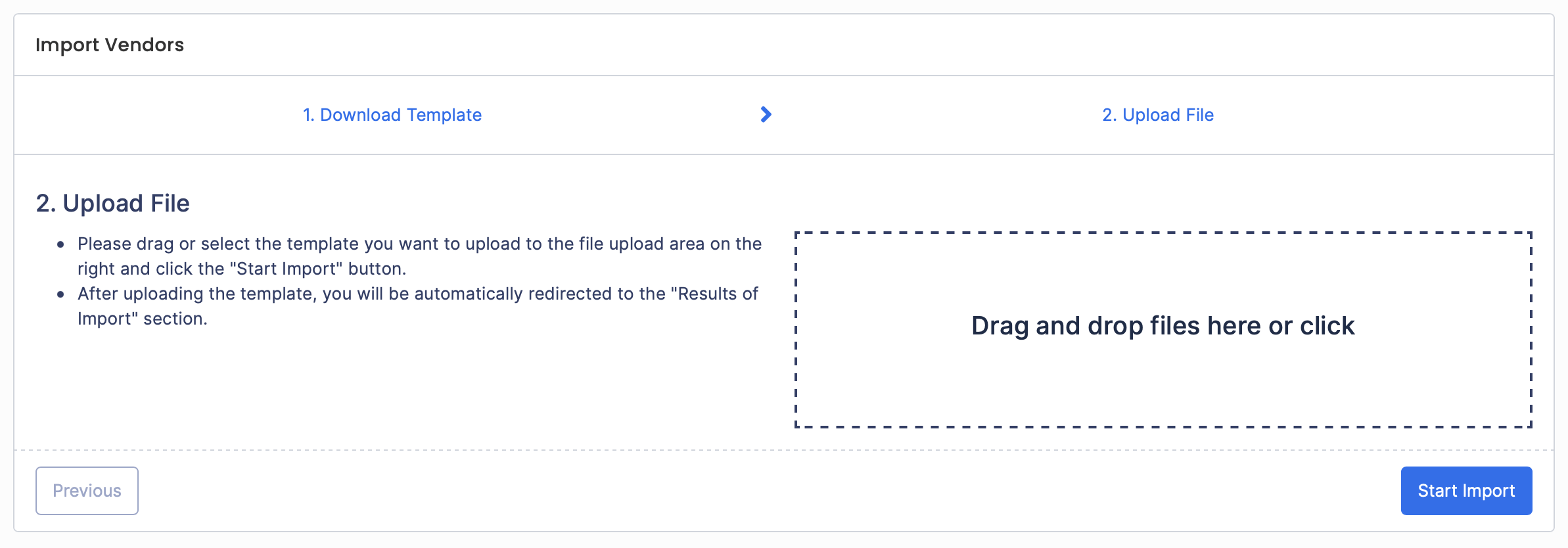 How to upload Vendors by Excel file? – Team Procure